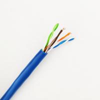 China CMP Cat6 UTP Plenum Cable 23 AWG Solid Copper 4 Pair 100 Ohm Ethernet for sale