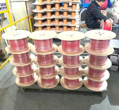 Cina FPLR 2C 1.0mm2 Solid Cooper Conductor Cavo schermato in PVC con rivestimento antincendio in vendita