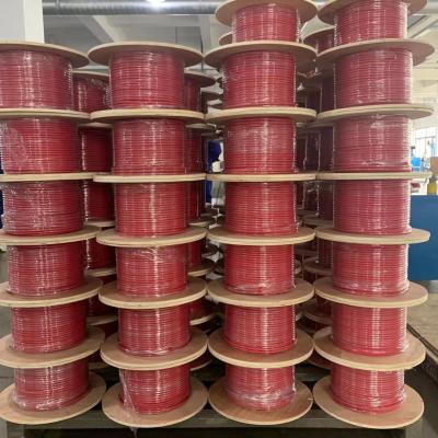 Cina AS/NZS Standard 4C*2.0mm2 Cavo di allarme antincendio in PVC rosso non schermato in rame nudo solido per sistema di allarme antincendio in vendita