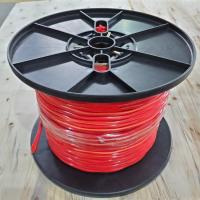 China Unshielded Red PVC Twisted Pair Fire Alarm Wire 1.0mm2 Solid Copper Conductor 300V for sale