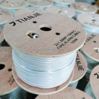China FPLR 4C 18AWG Solid Copper Unshielded Smoke Alarm Cable Red White UL Riser FT4 for sale