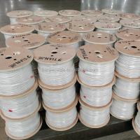 China FPLR 4C 18AWG Solid Copper Unshielded Smoke Alarm Cable Red White UL Riser FT4 for sale