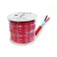 China 2 Core 2.5mm² Solid Bare Copper Shielded Fire Alarm Cable 300V PVC Jacket for sale