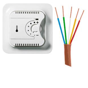 Cina TIANJIE - UL/ETL CM/CL2 18AWG/5C TSTAT Sistema TERMOSTATO SISTEMA CONTROLLO CAVO in vendita