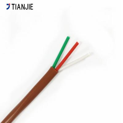 Cina TIANJIE - UL/ETL CM/CL2 18AWG/3C TSTAT CAVO DI CONTROLLO DEL SISTEMA DEL TERMOSTATO HVAC Marrone - Filo conduttore in rame massiccio 18 Gauge 3 in vendita