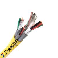 China Stranded Copper Access Control Cable 22AWG 18AWG Shielded Bundled Type for sale