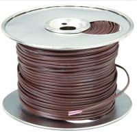 China 8 Conductor 18 AWG Solid Bare Copper Thermostat Cable PVC Jacket Brown 150V for sale