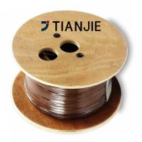 China 8 Conductor 18 AWG Solid Bare Copper Thermostat Cable PVC Jacket Brown 150V for sale