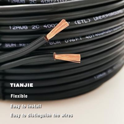 Cina il cavo elettrico isolato ULECC dei centri 12AWG 2 UL1493 ha approvato la sepoltura diretta incagliata in vendita
