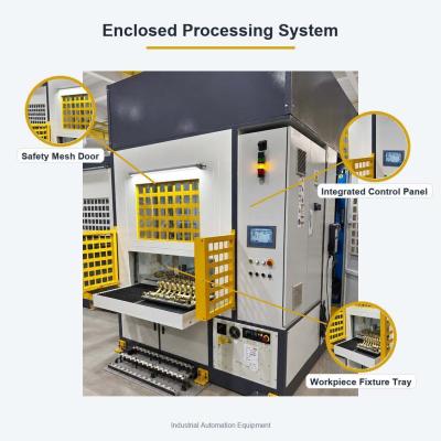 China Multi Axis Robotic Automotive Grinding And Polishing Machine For Powertrain Housings for sale