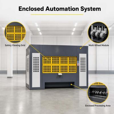 China Programmable CNC Surface Grinding Machine For Aluminum Die Cast Electrical Housings for sale