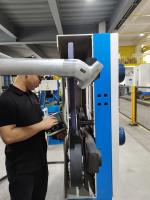 China Constant Pressure Robotic Polishing Machine For Precision Car Mount Surface Finishing for sale