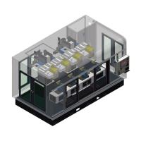 China Adjustable Speed CNC Polishing Machine Automatic Metal Buffing Equipment for sale