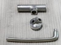 China Customized Automated Two Stations CNC Polishing Machine For Hardware Door Handle for sale