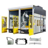 China Robotic Polishing Machine for Motorcycle Bicycle Frame Automatic Metal Grinding Buffing System for sale