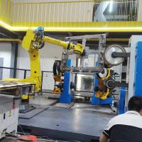China Robotic Polishing Machine for Motorcycle Bicycle Frame Automatic Metal Grinding Buffing System for sale