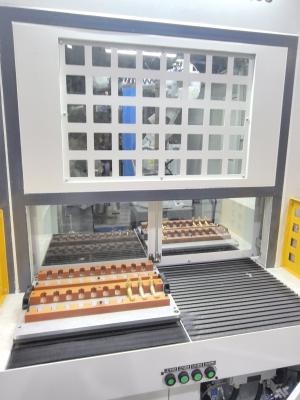 China Robotic Polishing Machine Automatic Multi Station Metal Grinding Buffing Equipment Continuous Work for sale