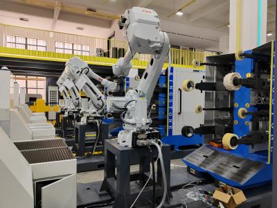 China Carbon Steel Industrial Grade Robotic Deburring Machine For Plastic Steering Wheel Core for sale