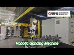 material removal robotic grinding machine for human knee joint