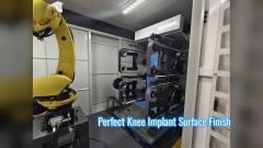 Robotic Knee Implant Grinding for Perfect Surface Finish