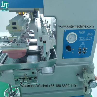 China 4Color Cheap Lower Price Pad Printer Roller Robot Automatic Eraser Pad Printing Machine For Shoe Sole Heel Glove Insole for sale
