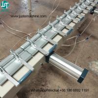 China JUSTE JST-SC1215P Pneumatic Screen Stretcher 1200×1500mm Semi-Automatic Industrial Tensioning Machine for sale