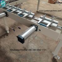 China JUSTE JST-SC1215P Pneumatic Screen Stretcher 1200×1500mm Semi-Automatic Industrial Tensioning Machine for sale