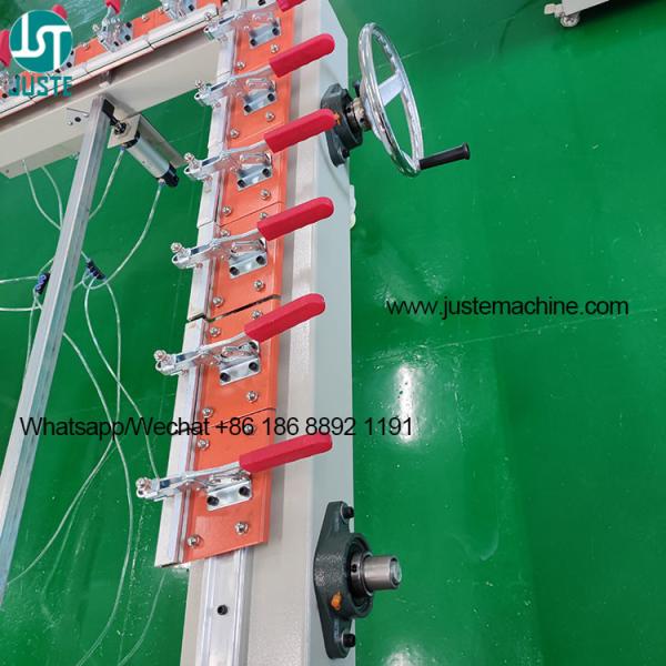 Silk Screen Printing Mesh Stretcher Machine Pneumatic Manual Steel Mechanical Screen Stretching Machine