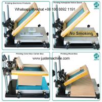 China Manual Flat Screen Printing Machine SC-5860 | 1500 Prints/Hour | 240×300mm to 450×600mm Printing Area for sale