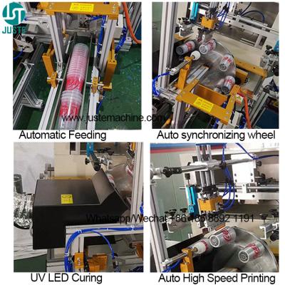 China Zylinder-Zylinder-Seidenschirmdruckmaschine Vollautomatik Handelszylinder Verkauf einfacher Bildschirmdruckmaschine zu verkaufen