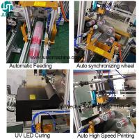 China JUSTE JST-R300-Auto Single Color Screen Printing Machine for Plastic Cups - 2000-2500 Units/Hour, Φ90mm Max Diameter for sale