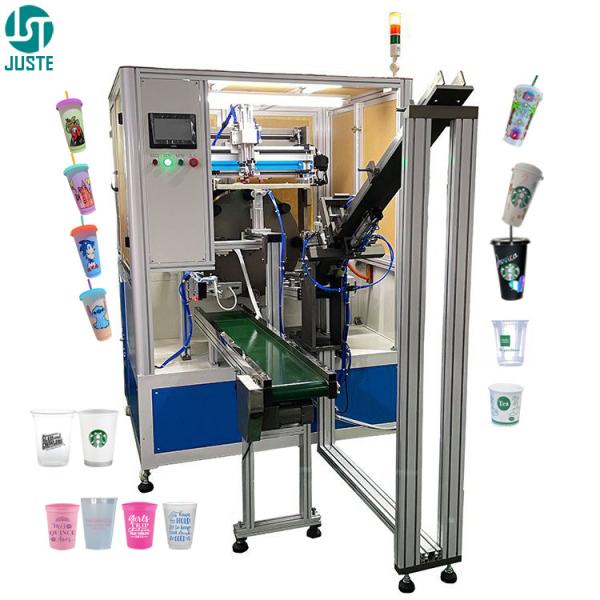 Quality Full Automatic Screen Printer Industrial Screen Printing Machine With Micro Registration Adjustment Rotary System Price for sale