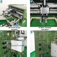 China Pneumatic 1 Color Screen Printing Machine for Cylindrical Bottles Cups 1000-1500 Pcs/Hr for sale