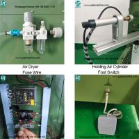 China Pneumatic Plastic Pipe Screen Printing Machine 1 Color 220V 110V for Cylindrical Conical Containers for sale