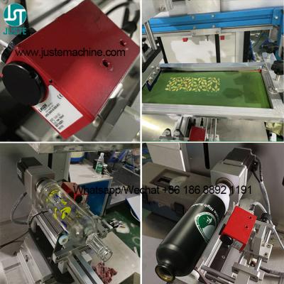 China High speed round circular screen printer 1 color paper cup disposable cups silk screen printing machine for plastic cup for sale