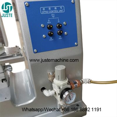 China Desktop Pad Printing Machine 1 Color Tampo Heating Pad Printer For Safety Helmet Glasses Mixer Grinder Plates for sale