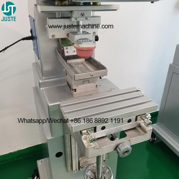 Quality Single Color Pad Printer Desktop Atomatic Multifunctional Rotary Cap Care Label for sale