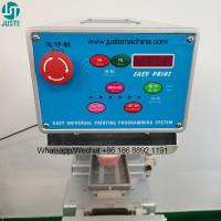 China Automatic Pneumatic Pad Printing Machine 1 Color 220V 50HZ for Plastic Bottles Fabric Round Items for sale