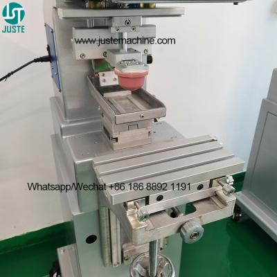 China Automatic Pad Printer Robot Pad Printing Machine For Plastic Bottles Fabric Sole Round Bottle Dinning Table Mat Pad à venda