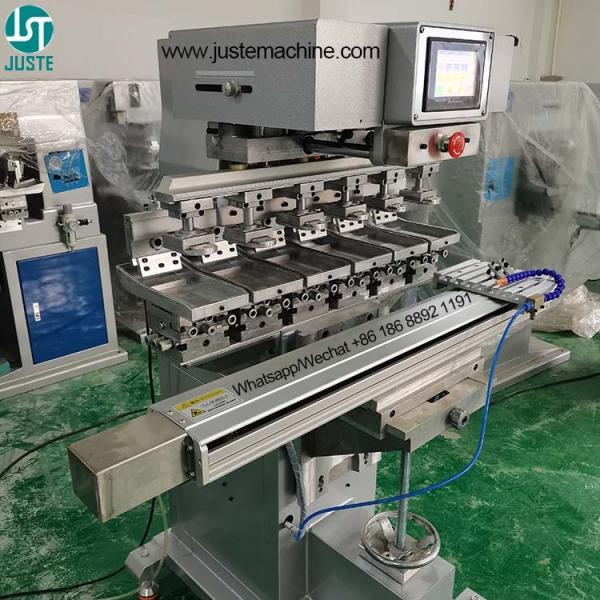 Ink Cup 6 Color Pad Printer Tampographie Fully-Automatic Gravure Blade Pad Printing Machine With Accessories Paint