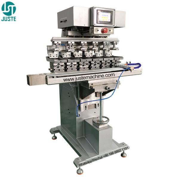 Ink Cup 6 Color Pad Printer Tampographie Fully-Automatic Gravure Blade Pad Printing Machine With Accessories Paint