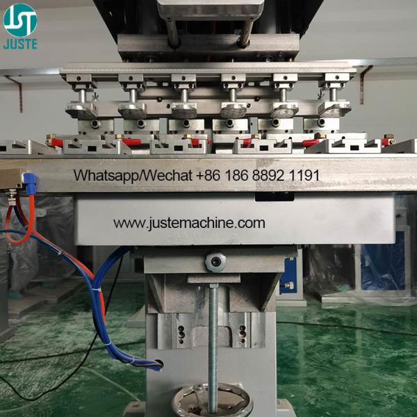 Tinta Coppa 6 Color Pad Stampante Conveyor Tampographie Completamente Automatica Cina Lama Usata Pad Stampante Con Accessori