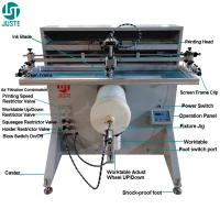 China Automatic Pneumatic Screen Printing Machine 1 Color 220V 110V for Cylindrical Flat Products for sale