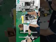 プラスチックチューブ用のマイクロ登録付きスクリーンプリンター