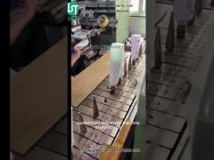 Curve Screen Printer Printing Ellipse Shape For Plastic Bottle