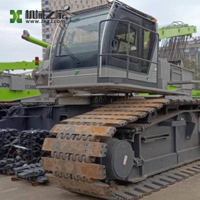 China Zoomlion ZCC5000 tweedehands rupskranen 500 ton tweedehands Te koop