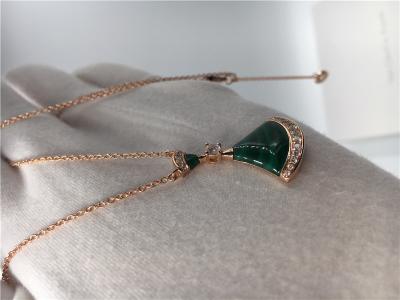 Cina Collana di sogno CL857473 dei gioielli delle dive di lusso di lusso dei gioielli con malachite/diamanti in vendita