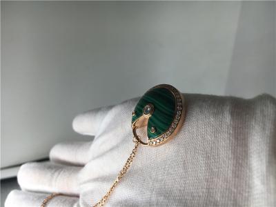 Cina Collana su ordinazione di Amulette De dei gioielli della parte alta della malachite per le donne in vendita