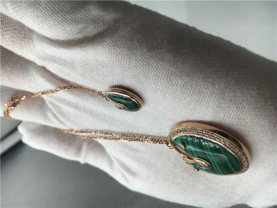 Cina Collana su ordinazione di Amulette De dei gioielli della parte alta della malachite per le donne in vendita