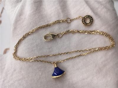 Cina braccialetto di sogno BR857290 dei gioielli dell'oro giallo 18K delle dive di lusso dei gioielli con lapislazzuli in vendita
